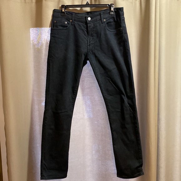 Bonobos | Jeans | Mens 3x3 Bonobos Tailored Fit Black Denim Jeans ...